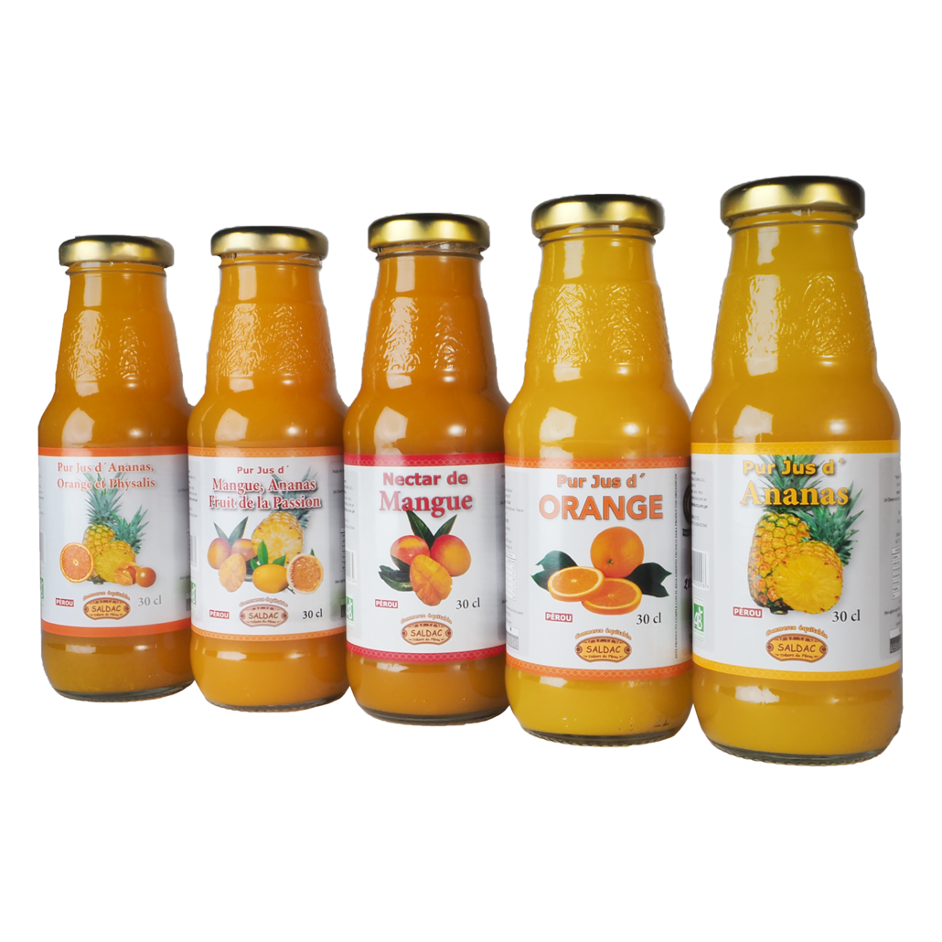 Jus de fruits et Nectars, 30 cl | SALDAC Suisse sarl